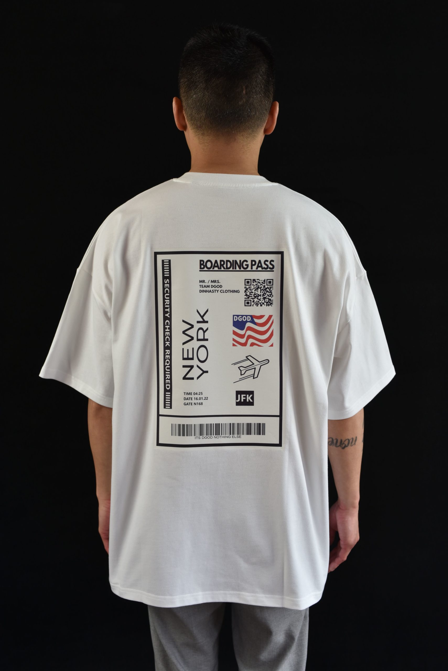 Boarding Pass SHIRT | DGOD CLOTHING®